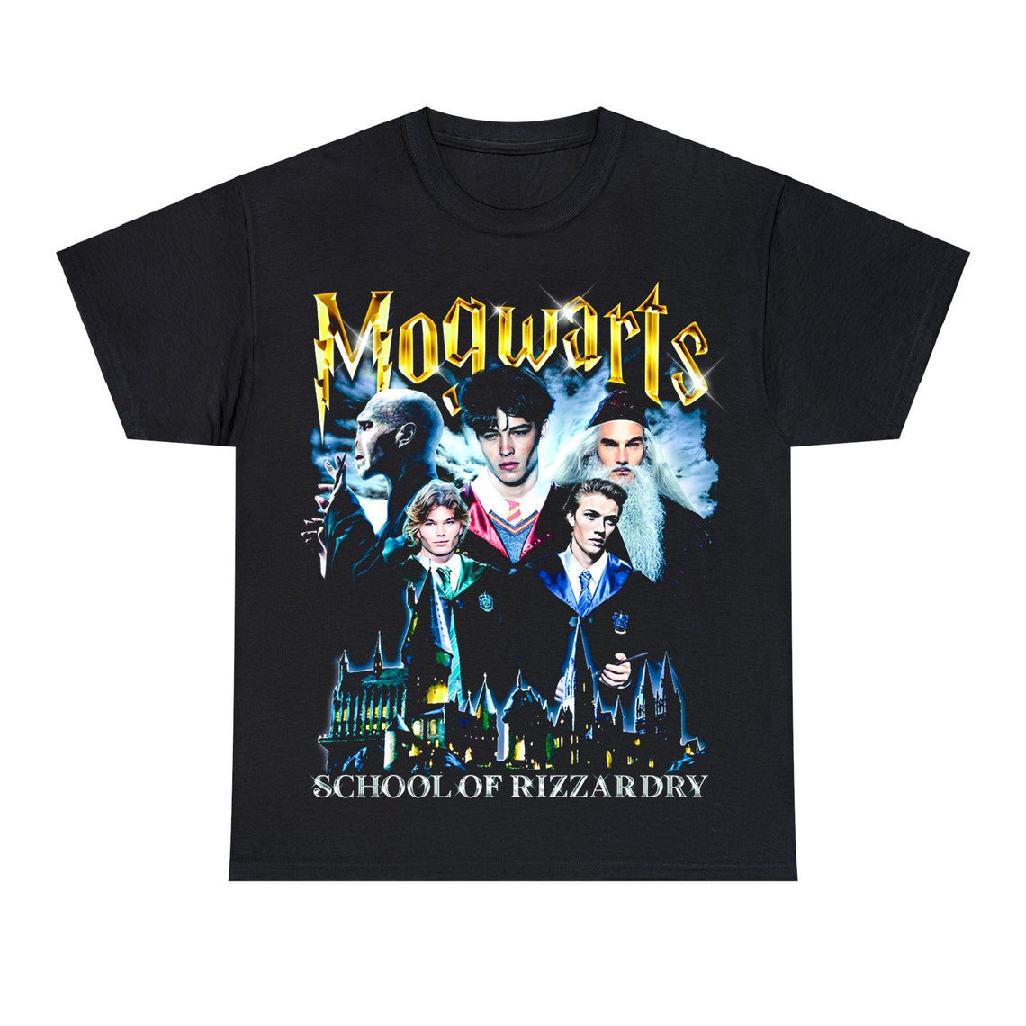 Mogwarts Rizzardry School Shirt Looksmaxxing Mewing T-shirt , Tiktok ...