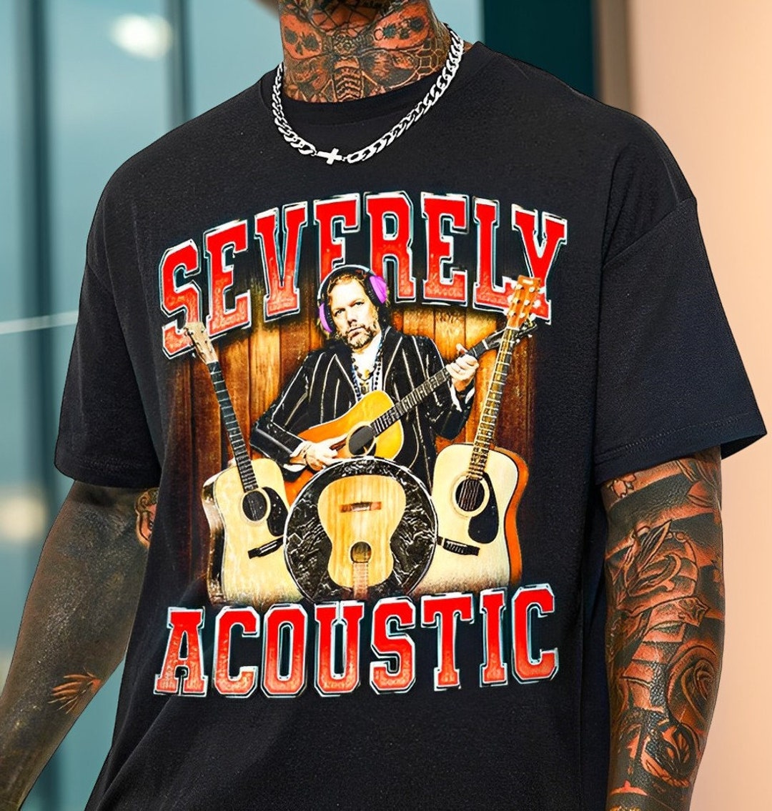 Severely Acoustic Meme Shirt, Autistic Friend T Shirt, Acoustic Meme ...