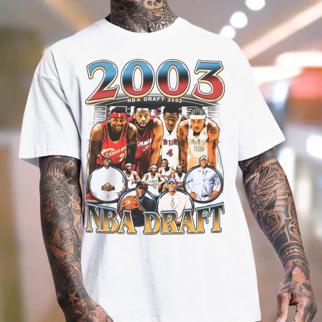 2003 NBA Draft Bootleg T-shirt - Etsy