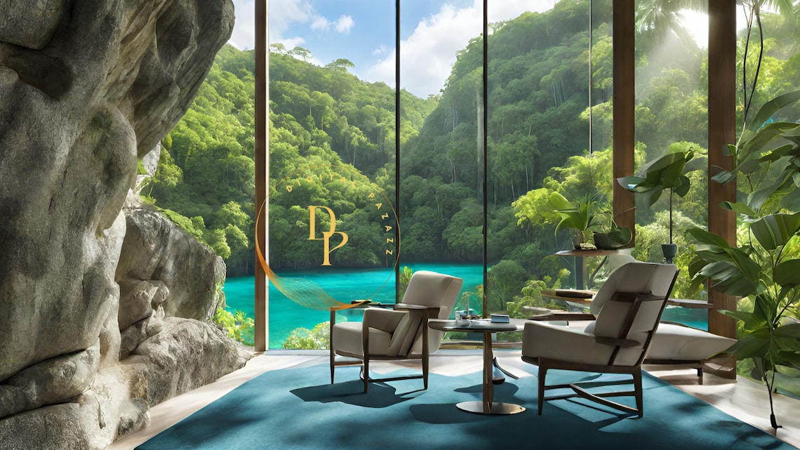 Cozy Virtual Backgrounds Waterfront Lakeview Oceanside Beach Office ...