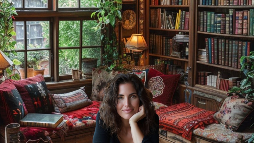 Library Virtual Backgrounds Lawyer Plants Trees / Law Office Meeting ...