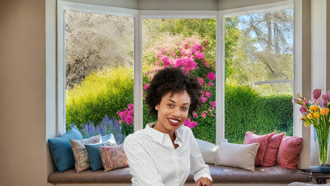 Spring Floral Blossoms Vibrant Virtual Backgrounds / Office Meeting ...