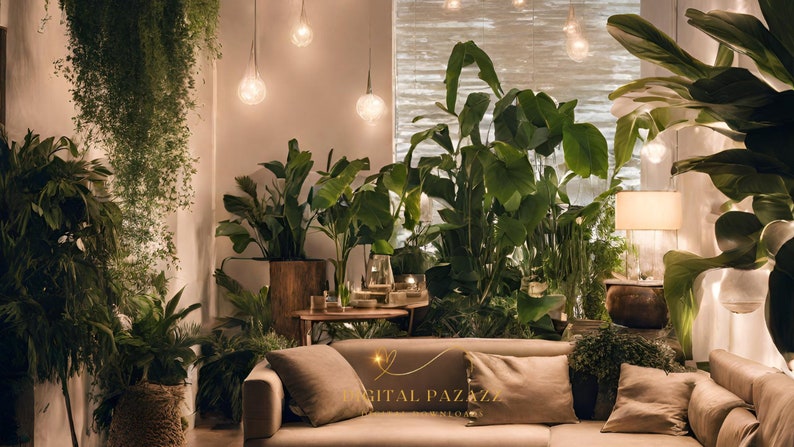 Plant Virtual Backgrounds / Office Meeting Backdrops for Zoom ...