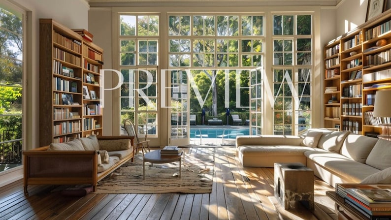 Library Virtual Backgrounds Lawyer Professional / Law Office Meeting ...