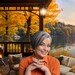 Fall Zoom Background Autumn Virtual Backdrop Cozy Foliage Scene Harvest ...