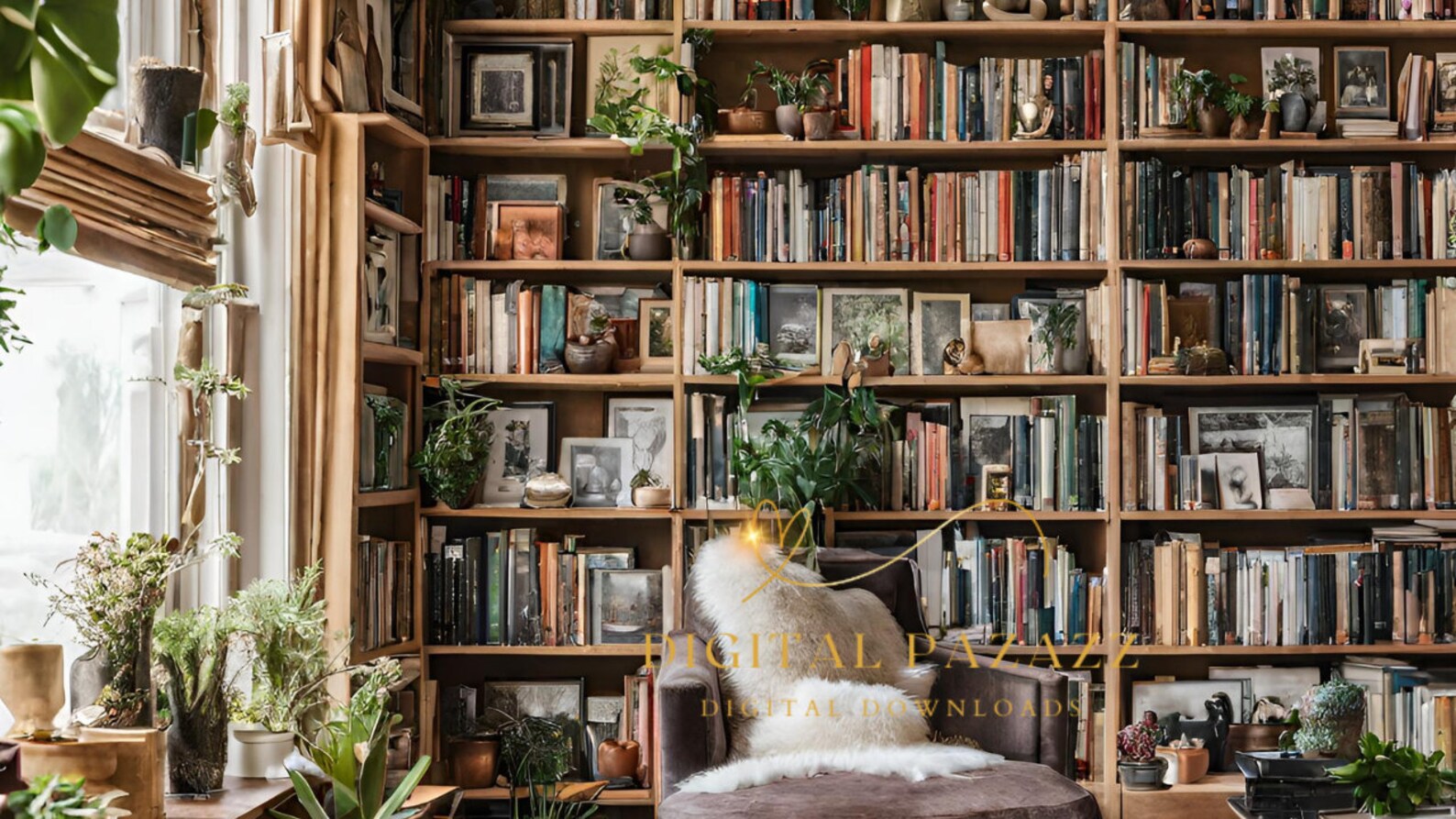 Library Virtual Backgrounds / Office Meeting Backdrops for Zoom ...