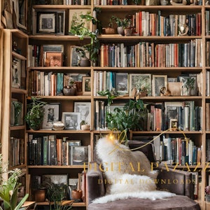 Library Virtual Backgrounds / Office Meeting Backdrops for Zoom ...