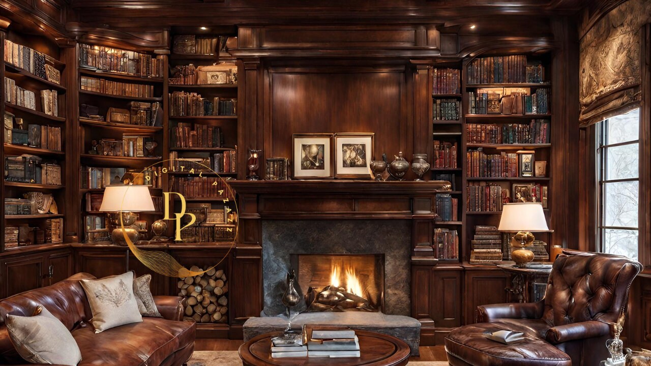 Library Virtual Backgrounds Law Office Lawyer/ Office Meeting Backdrops ...