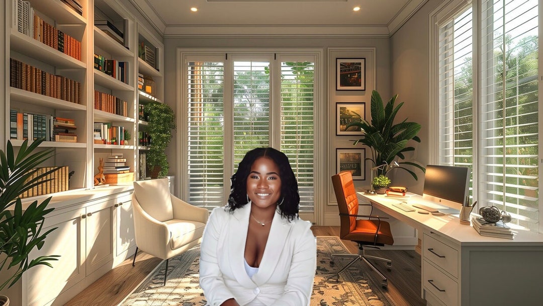 Library Virtual Backgrounds Lawyer Professional / Law Office Meeting ...