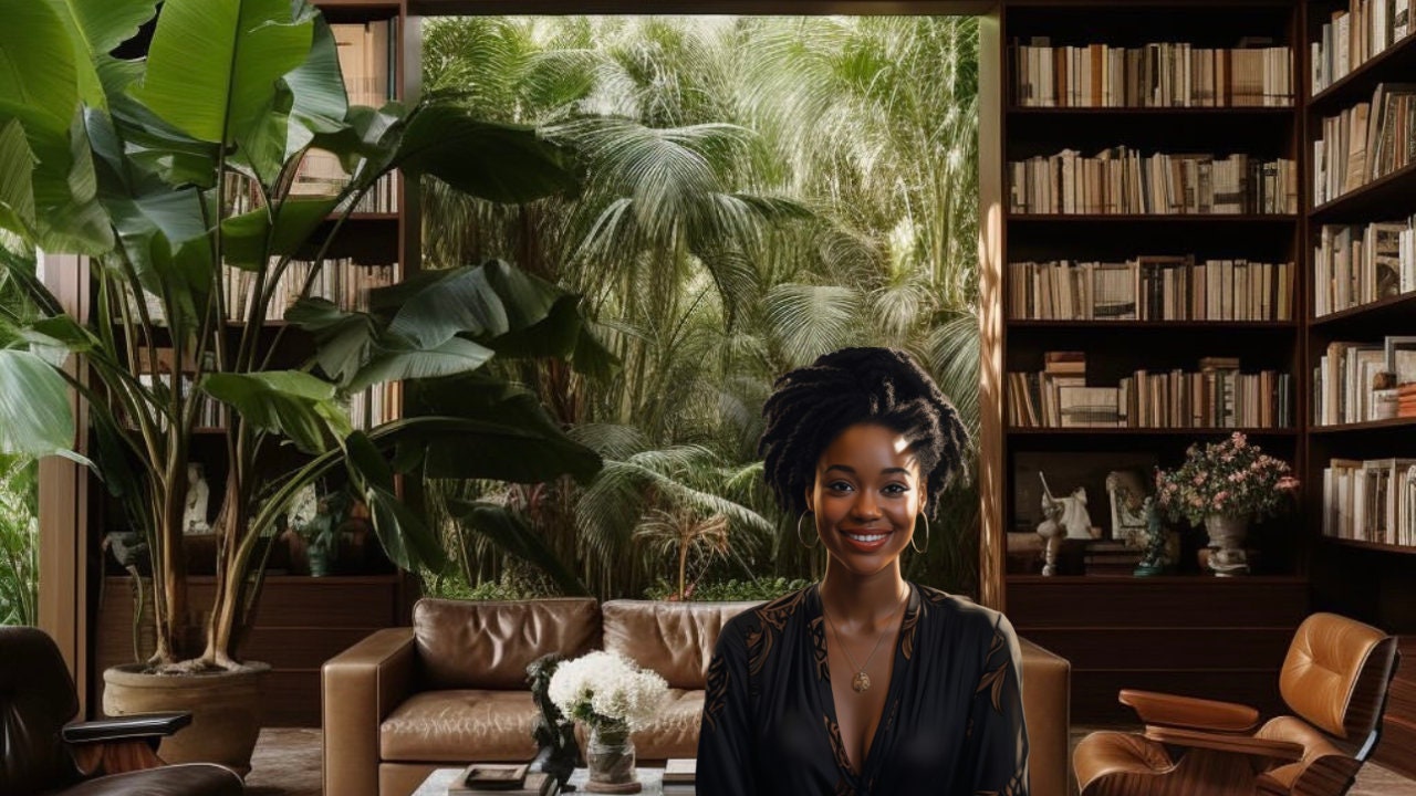 Library Virtual Backgrounds Law Office Lawyer/ Office Meeting Backdrops ...