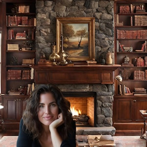 Library Virtual Backgrounds Law Office Lawyer / Office Meeting ...