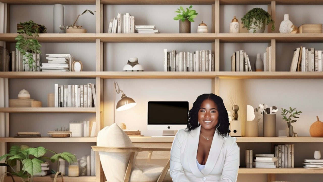 Library Virtual Backgrounds Lawyer Professional / Law Office Meeting ...