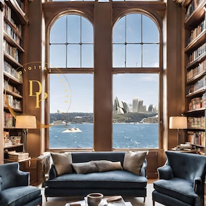 Library Virtual Backgrounds Law Office Lawyer/ Office Meeting Backdrops ...