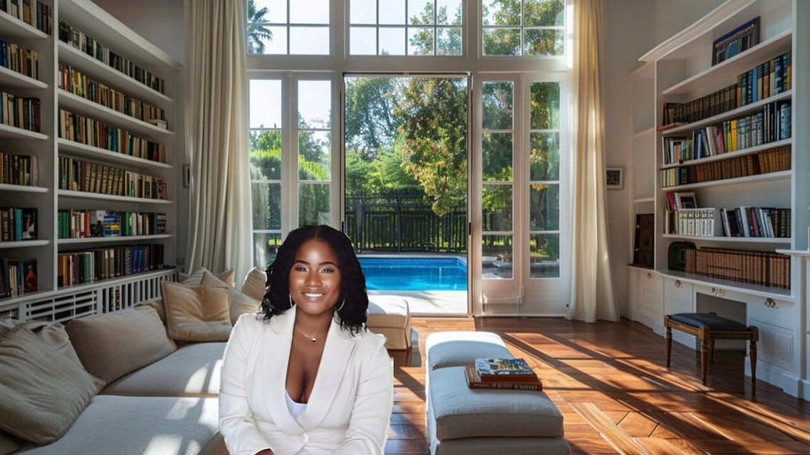 Library Virtual Backgrounds Lawyer Professional / Law Office Meeting ...