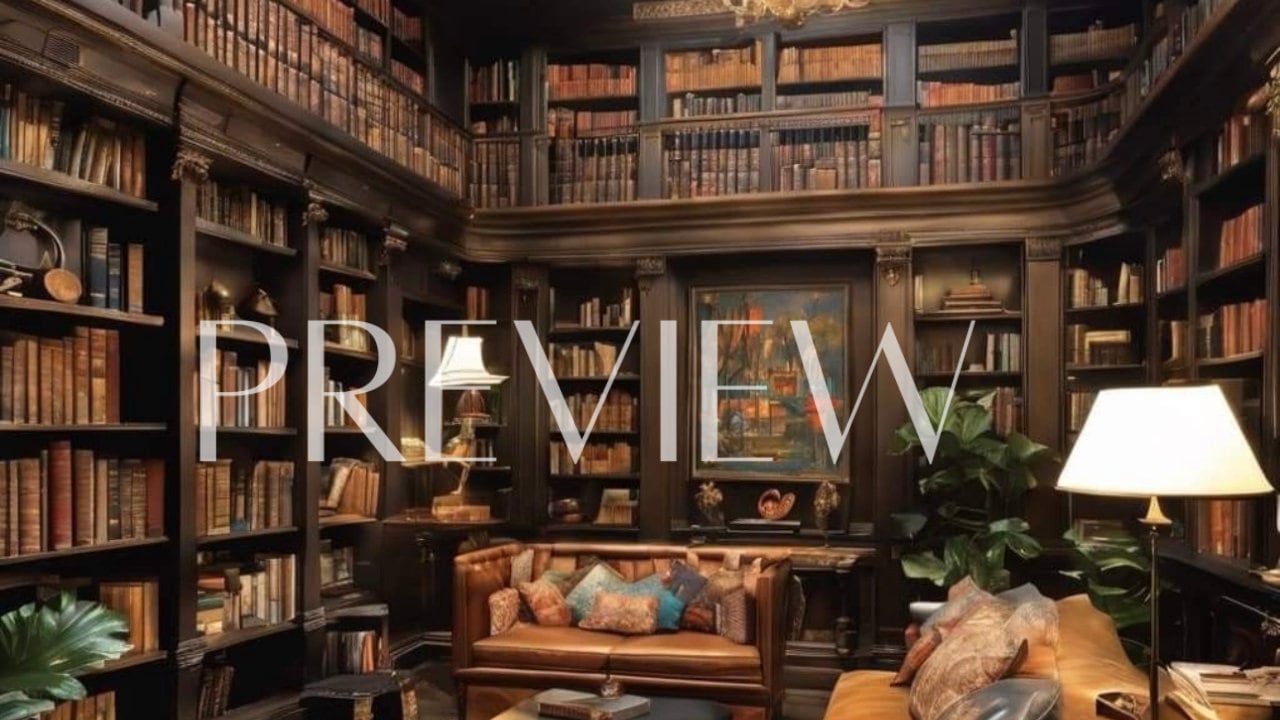 Library Virtual Backgrounds Lawyer/ Law Office Meeting Backdrops for ...