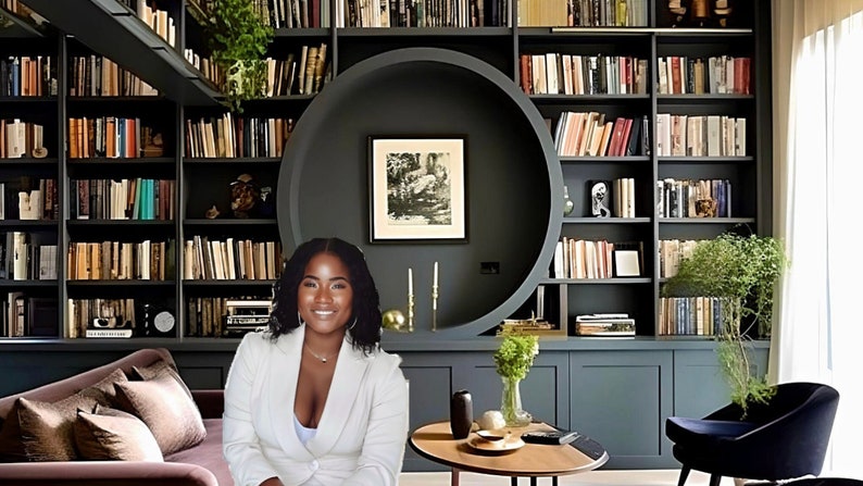 Library Virtual Backgrounds Lawyer Professional / Law Office Meeting ...