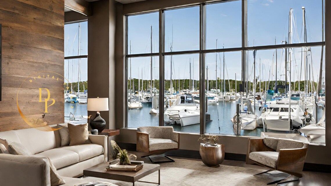 Cozy Virtual Backgrounds Waterfront Lakeview Oceanside Beach Office ...