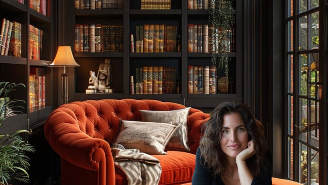 Library Virtual Backgrounds Lawyer/ Law Office Meeting Backdrops for ...