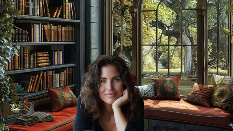 Library Virtual Backgrounds Plants Nature Lawyer/ Law Office Meeting ...