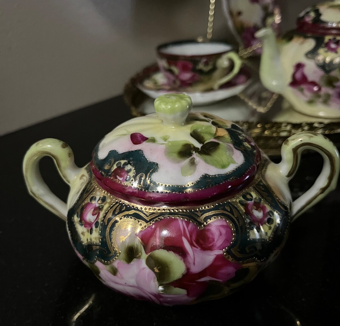 Vintage Tea Set Unmarked Occupied Japan. - Etsy