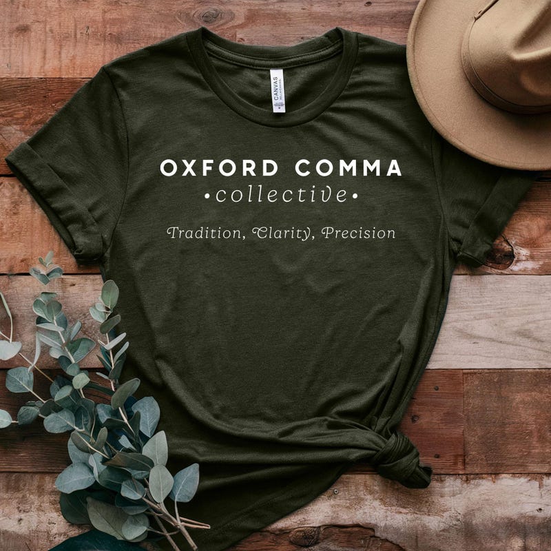 Oxford Comma - Etsy