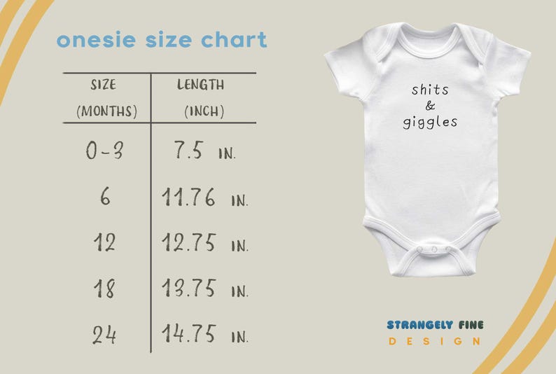 Sh*ts & Giggles Baby Onesie - Newborn Gift, Soft Cotton - Etsy