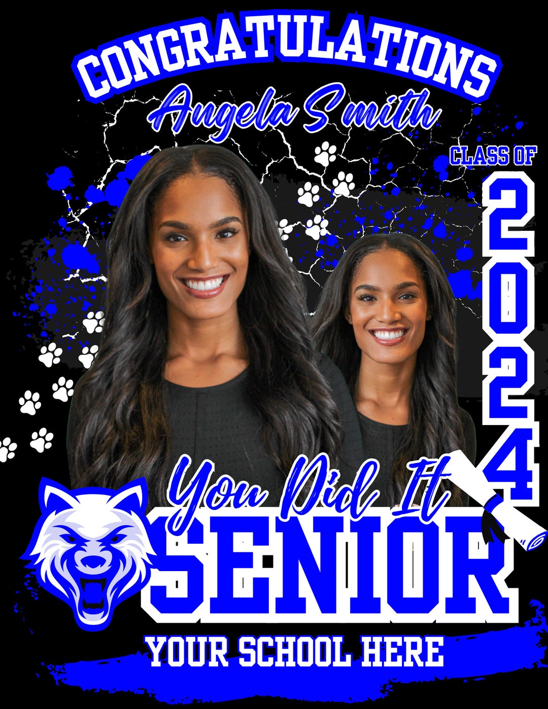 7 Graduation Files Editable in Canva - Etsy