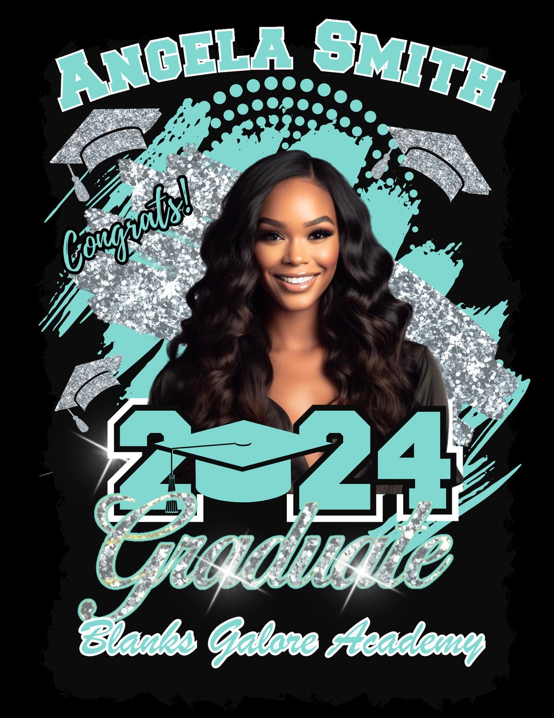 Editable Canva Graduation Template - Etsy