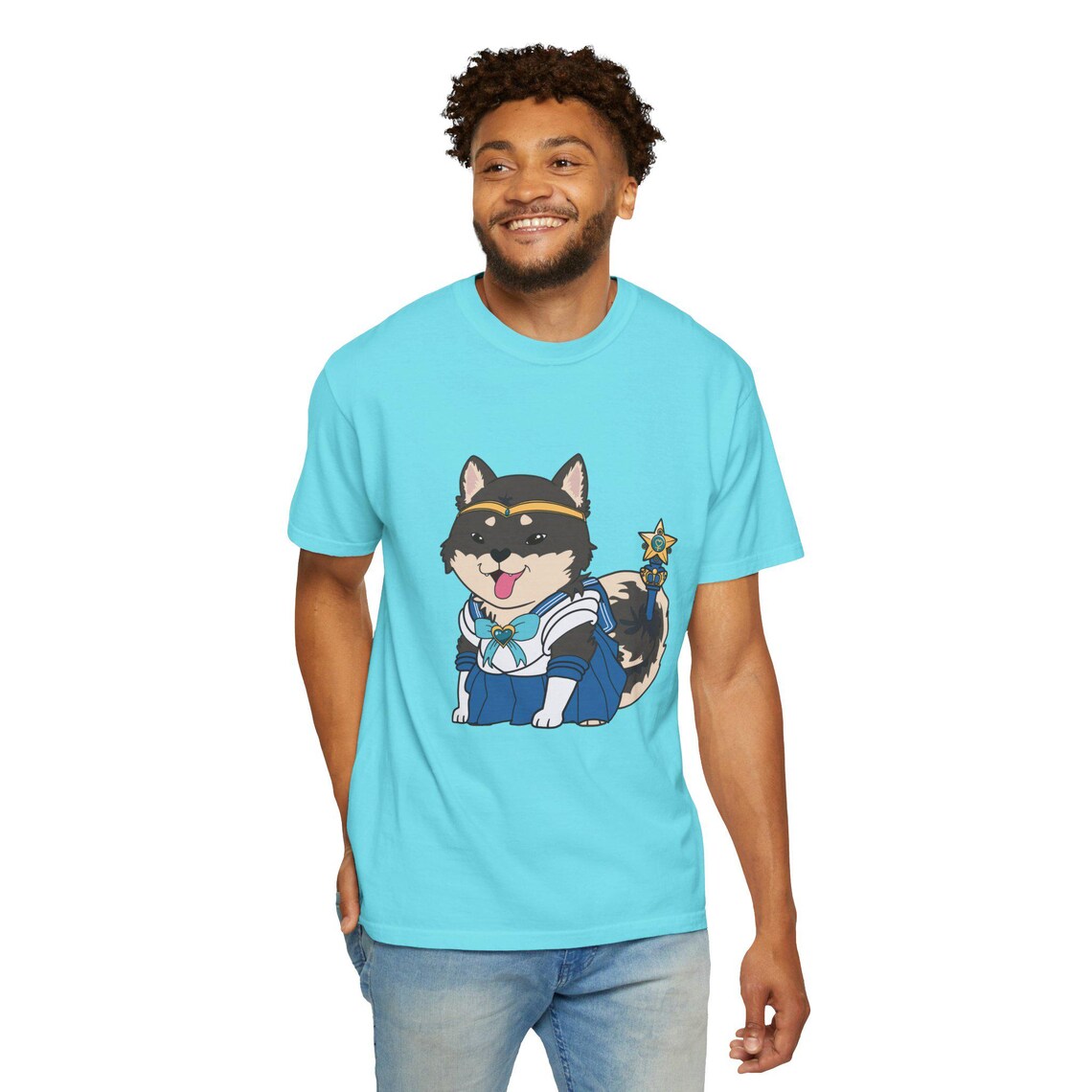 Cosplay Shiba Wolf Grey: Sailor Mercury - Etsy
