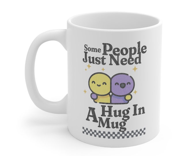 Hug in A Mug, Sending A Hug in A Mug, Get Well Friend Gift, Thinking of ...