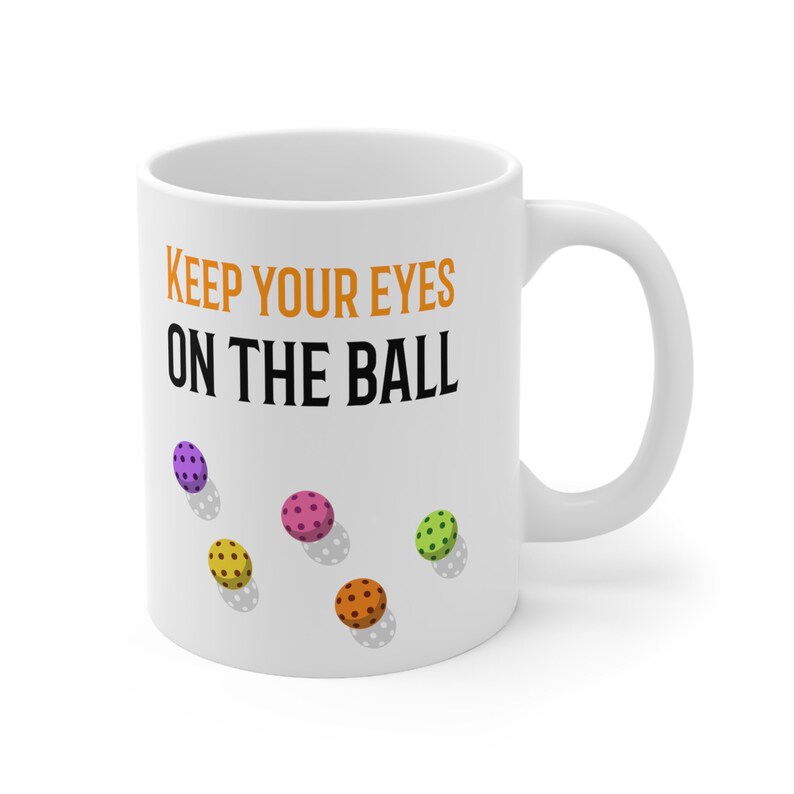 Pickleball Mug Funny Pickleball Coffee Mug Pickleball Balls - Etsy