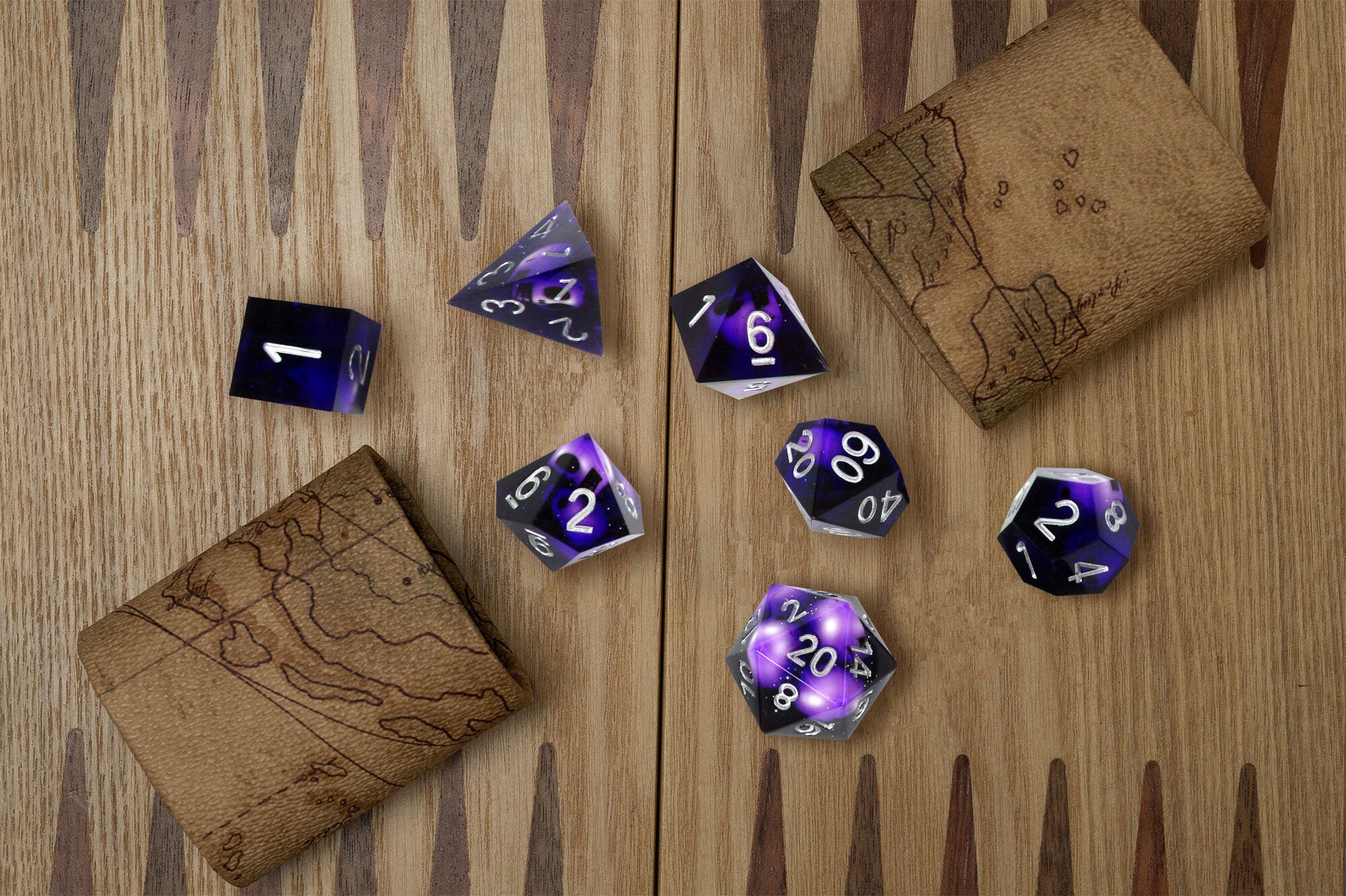 Necromancer Conquest Sharp Edge Dice Set - Etsy