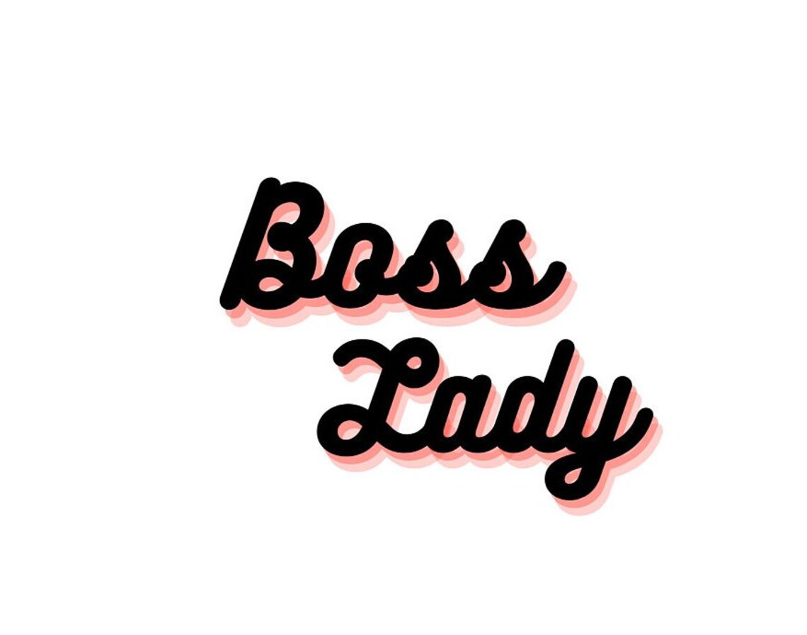 Boss Lady Women Font SVG JPG PNG File Download - Etsy