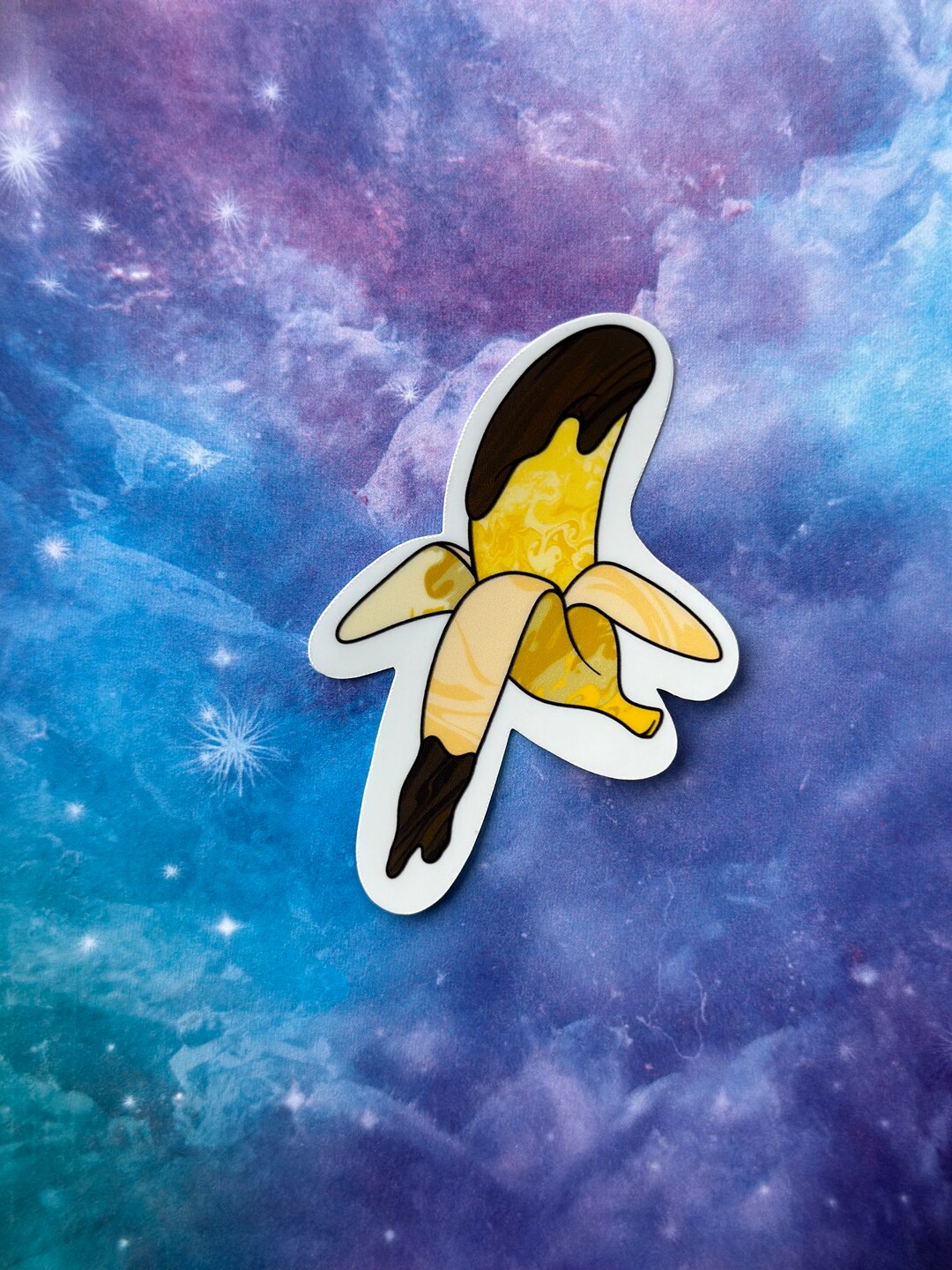 Banana Sticker | Trippy Banana Sticker | Banana Drip Sticker | Fruit ...