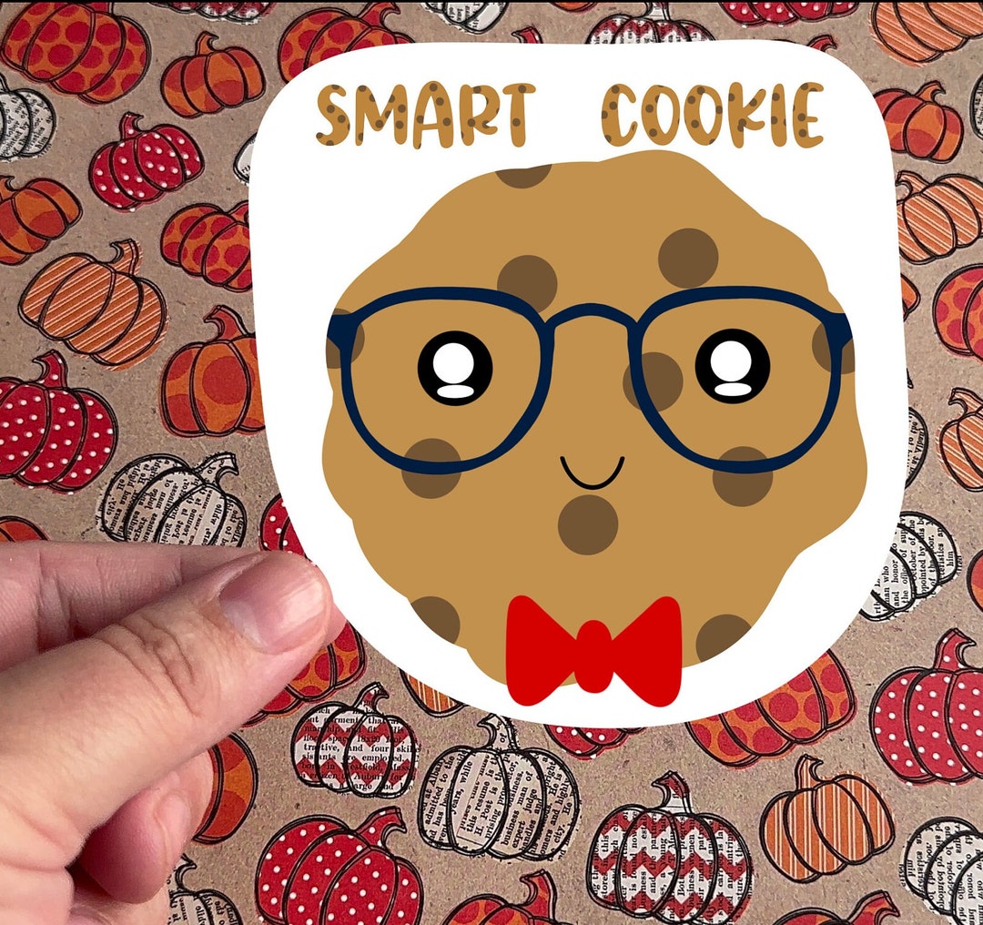 Smart Cookie Sticker | Cookie Sticker | Smart Sticker - Etsy