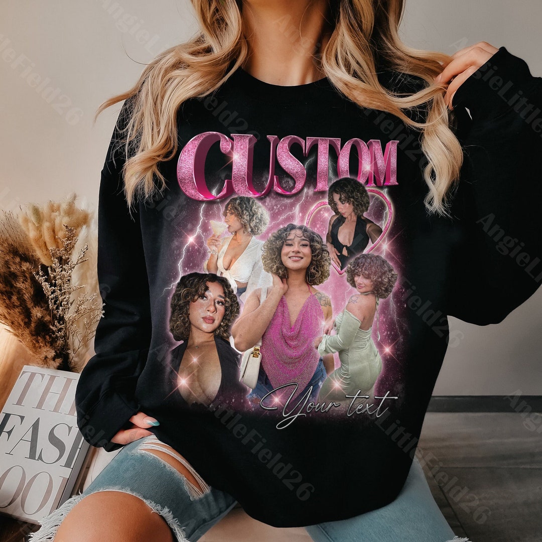 Custom Bootleg Rap Tee, Custom Photo, Retro Custom Bootleg Rap Tee ...
