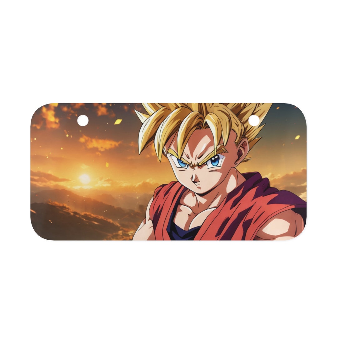 Gohan Motorcycle License Plate Bicycle License Plate - Etsy