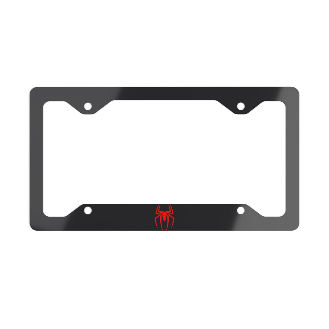 Spiderman Logo License Plate Frames Car Accessories and Truck - Etsy