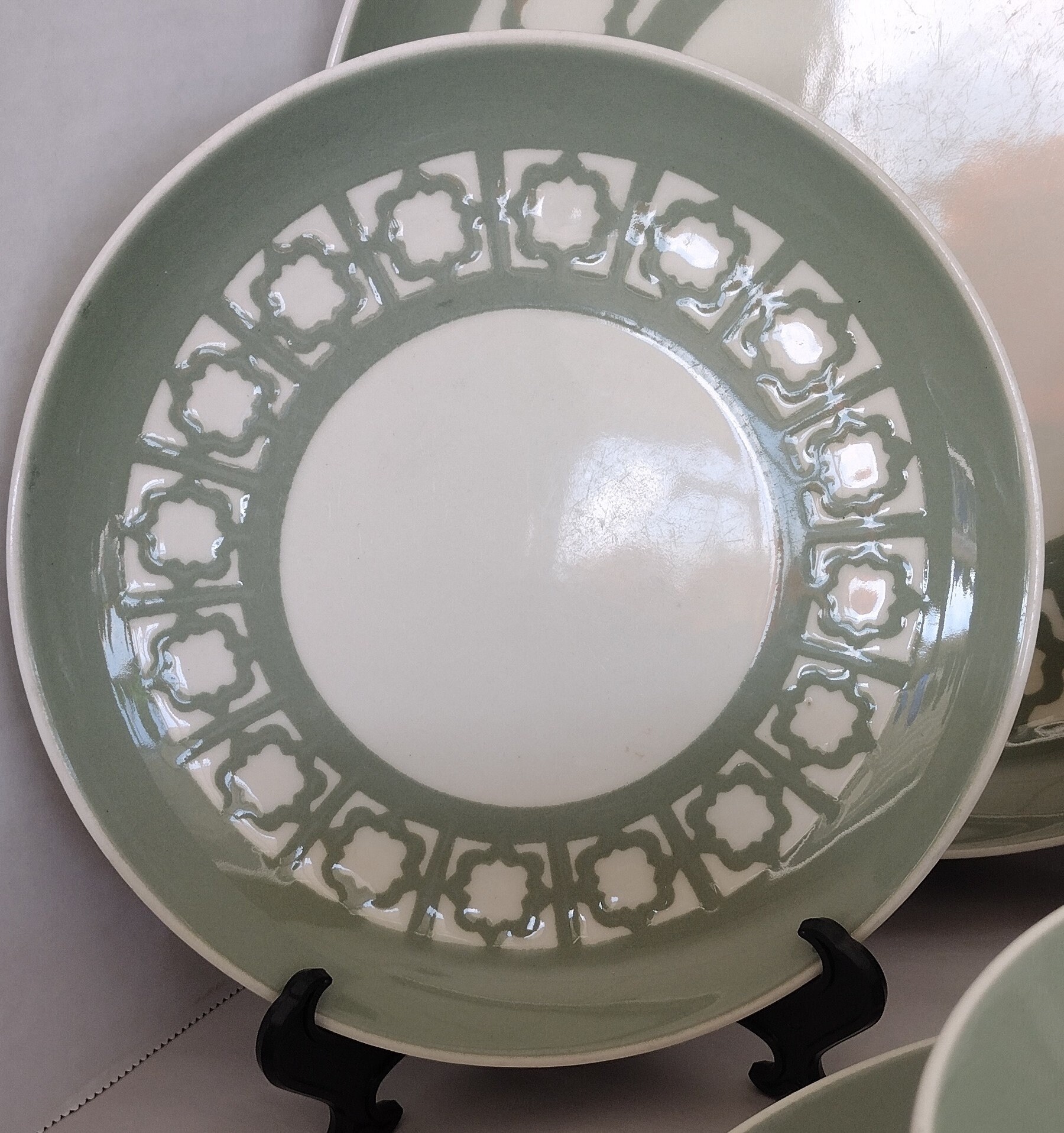 Vintage 1960s Harkerware Green Persian Key - Many Styles - Etsy