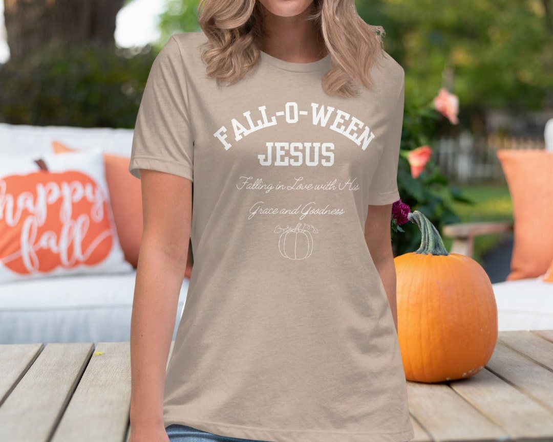 Fall-o-ween Jesus Shirts, Following Jesus Shirts, Religious Shirts ...
