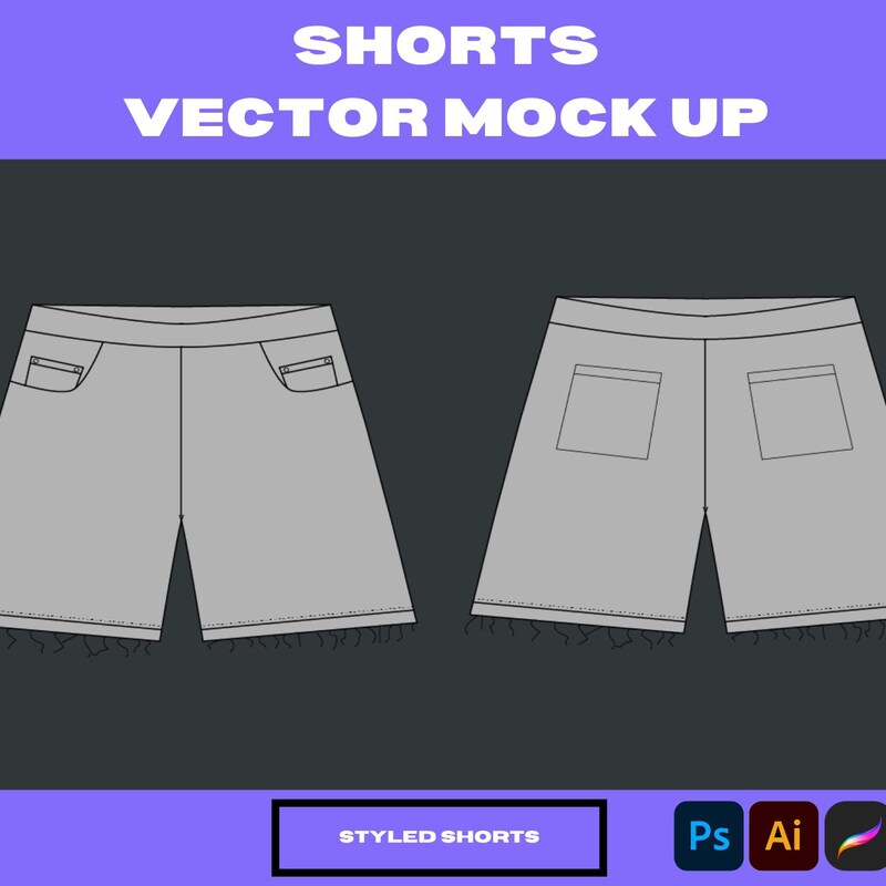Jorts Mockup - Etsy