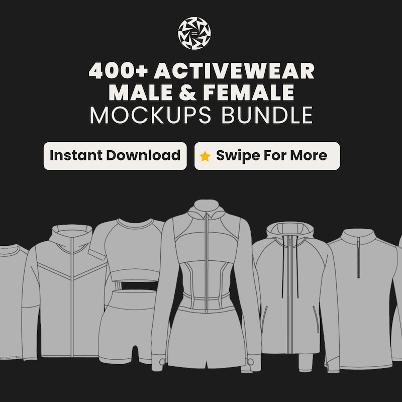 Mockups for Athletic Wear - Etsy