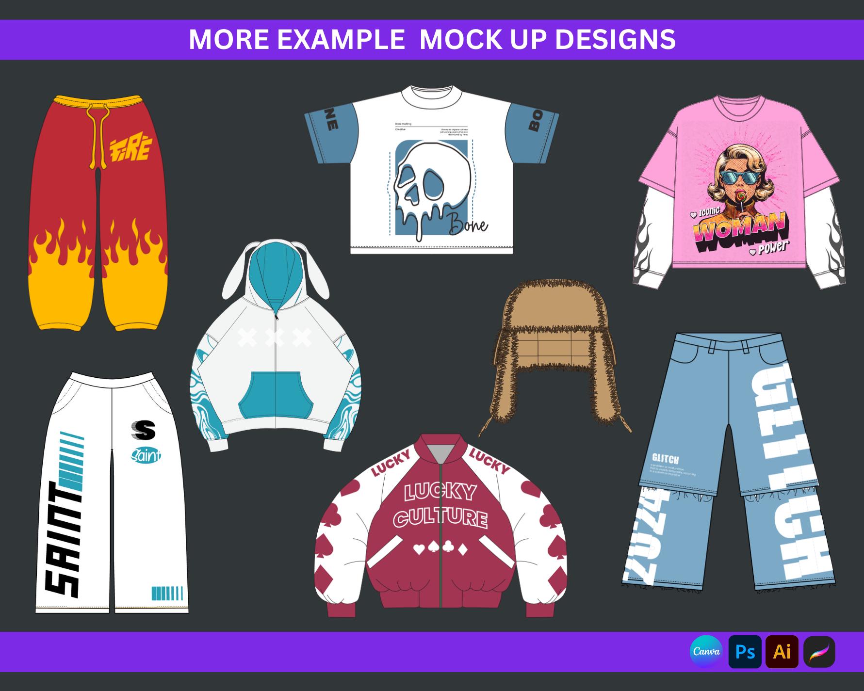 Sweat Bottoms Vector Mock-up: Editable Apparel Template (PNG, SVG) - Etsy