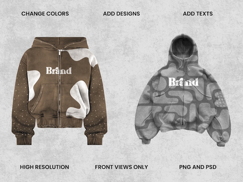250+ Realistic Mockups Bundle | Streetwear Clothing Mockup Pack | Front ...