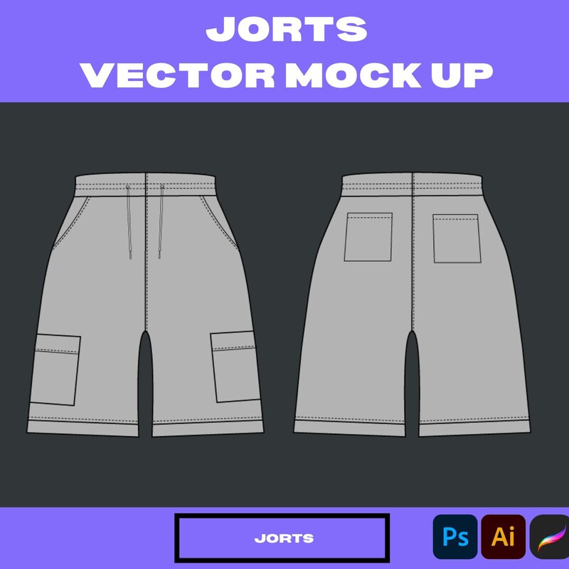 Jorts Mockup - Etsy