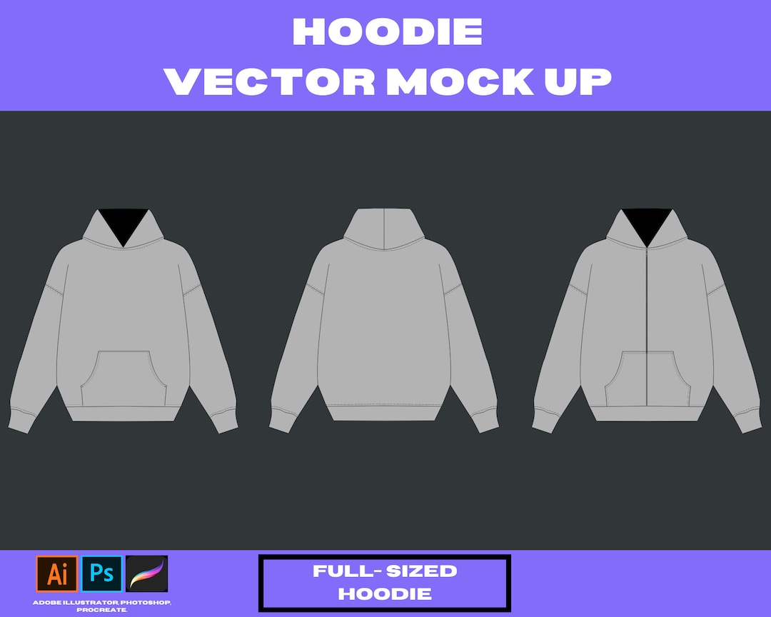 Hoodie Mock up Bundle 3 Hoodies Mock up Pack Clothing Brand Hoodie, T ...