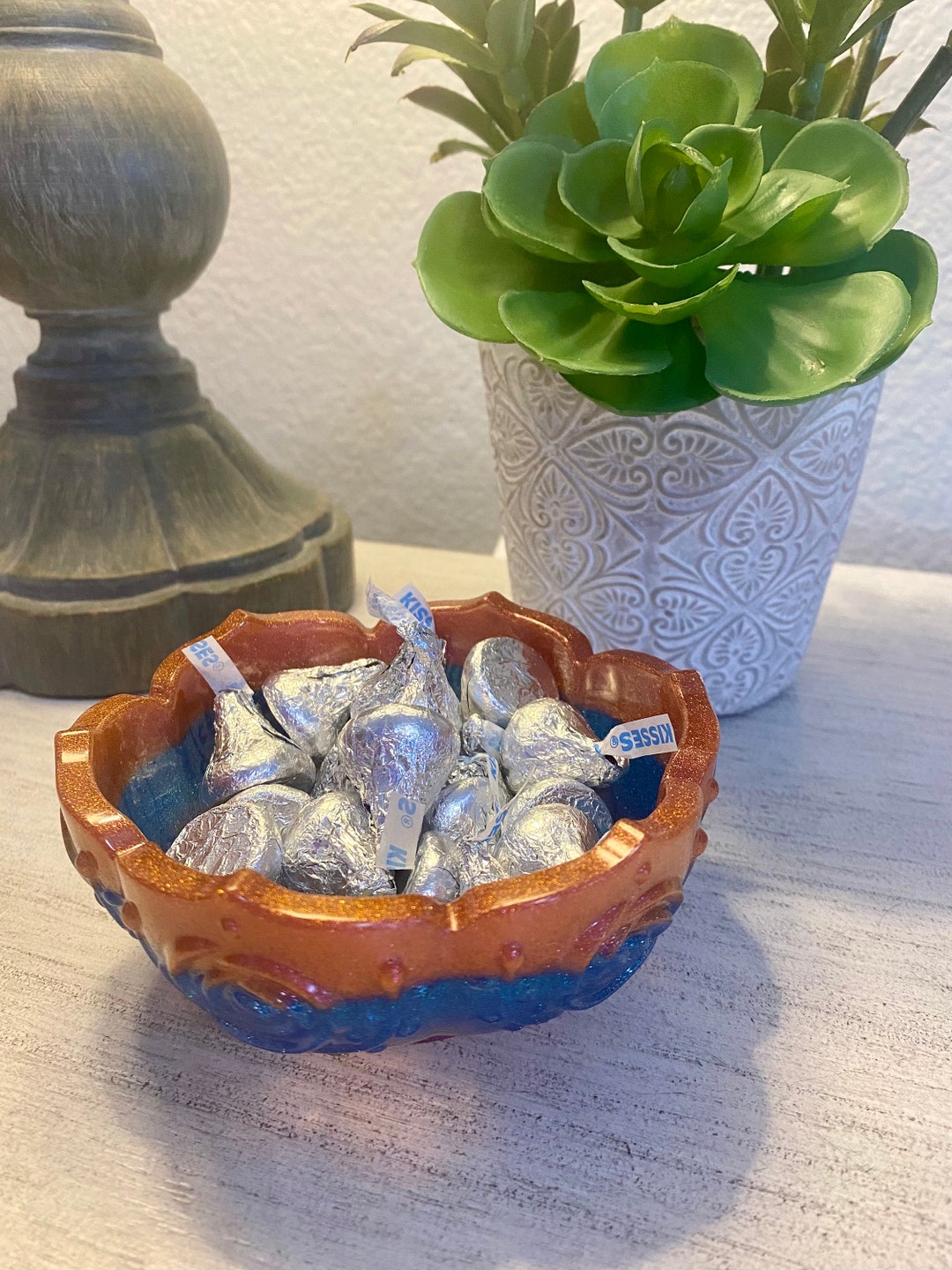 Decorative Resin Bowl Key Dish Decorative Bowl Resin Dish Catch-all ...