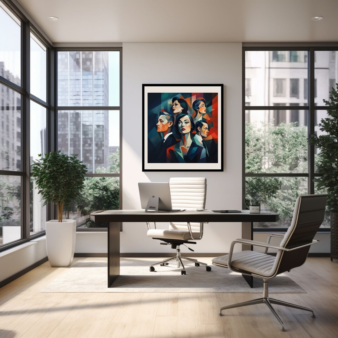 Leadership Poster Wall Art, Empowerment Art for Office Decor, Business ...