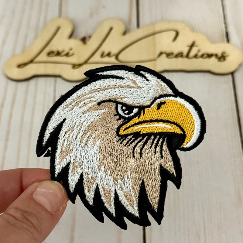 Navy Eagles Iron on Patch - Etsy