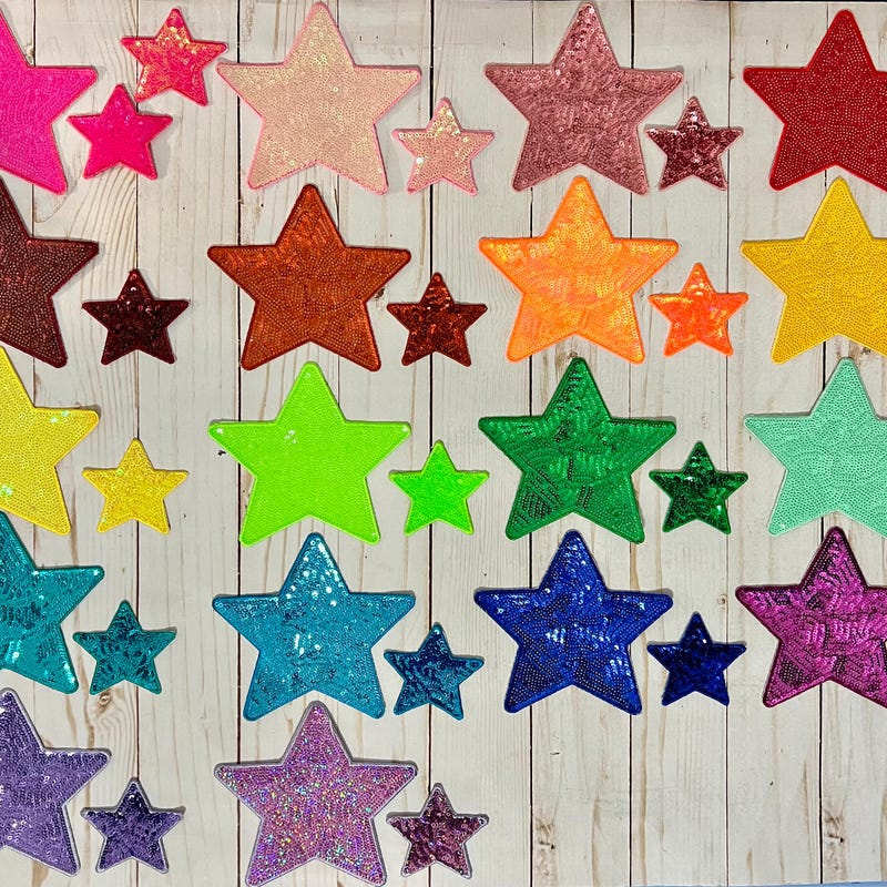Star Sequins - Etsy
